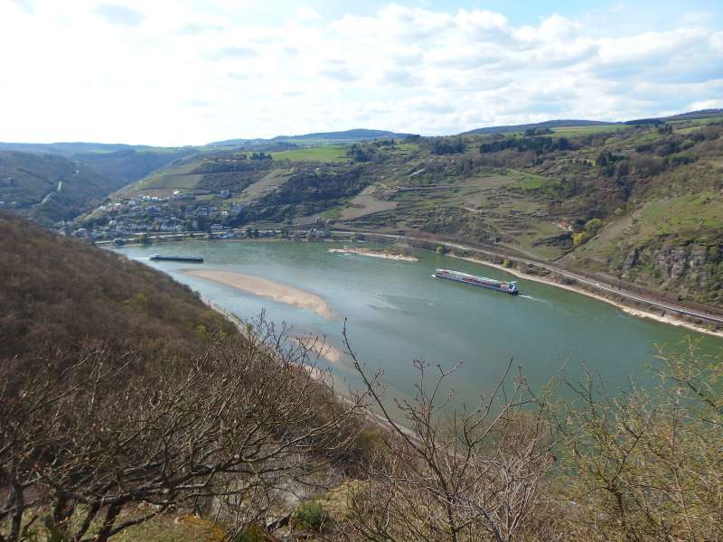 Rheinsteig 07. Etappe St. Goarshausen - Kaub